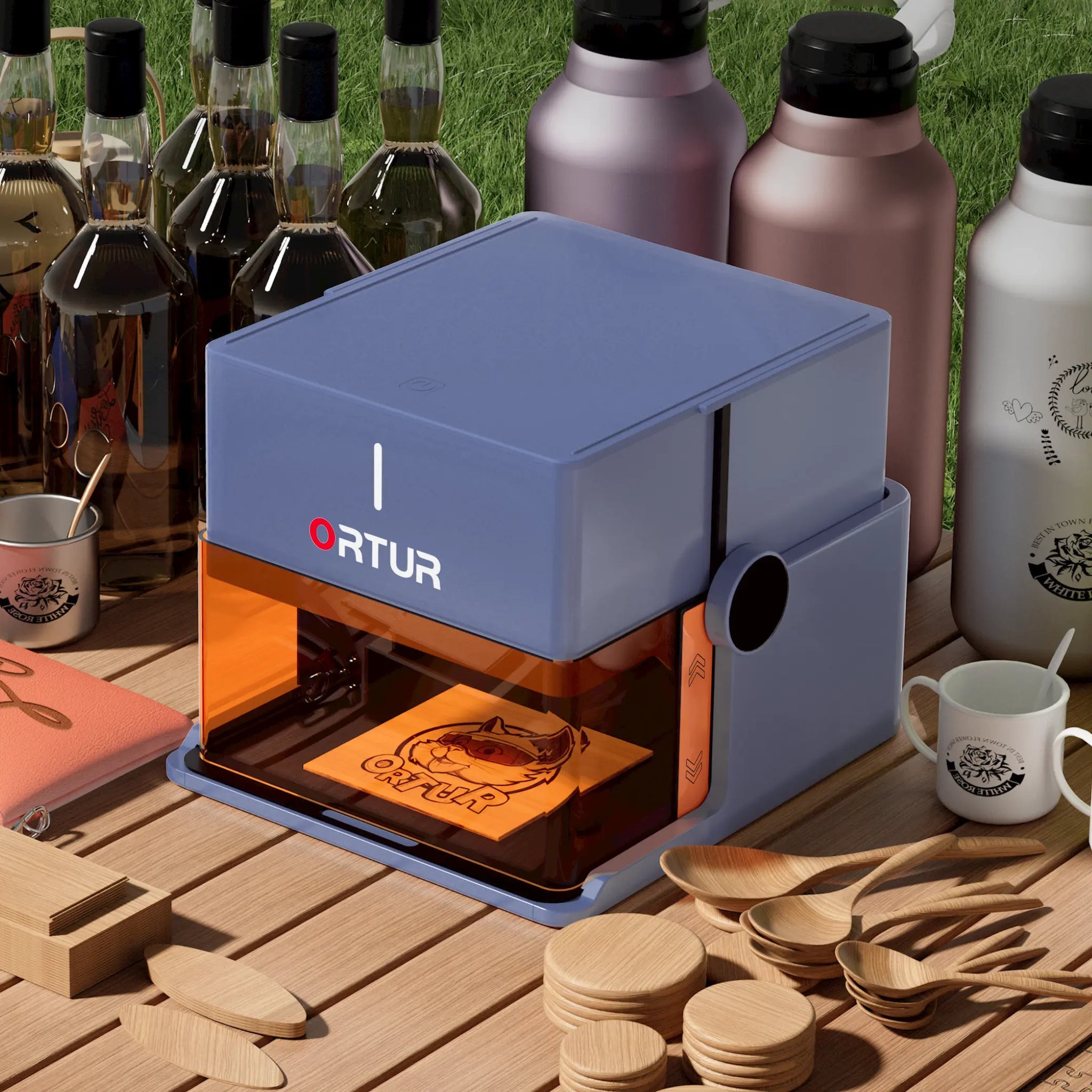 ORTUR R1 Laser Engraver Indicator Lights Guide