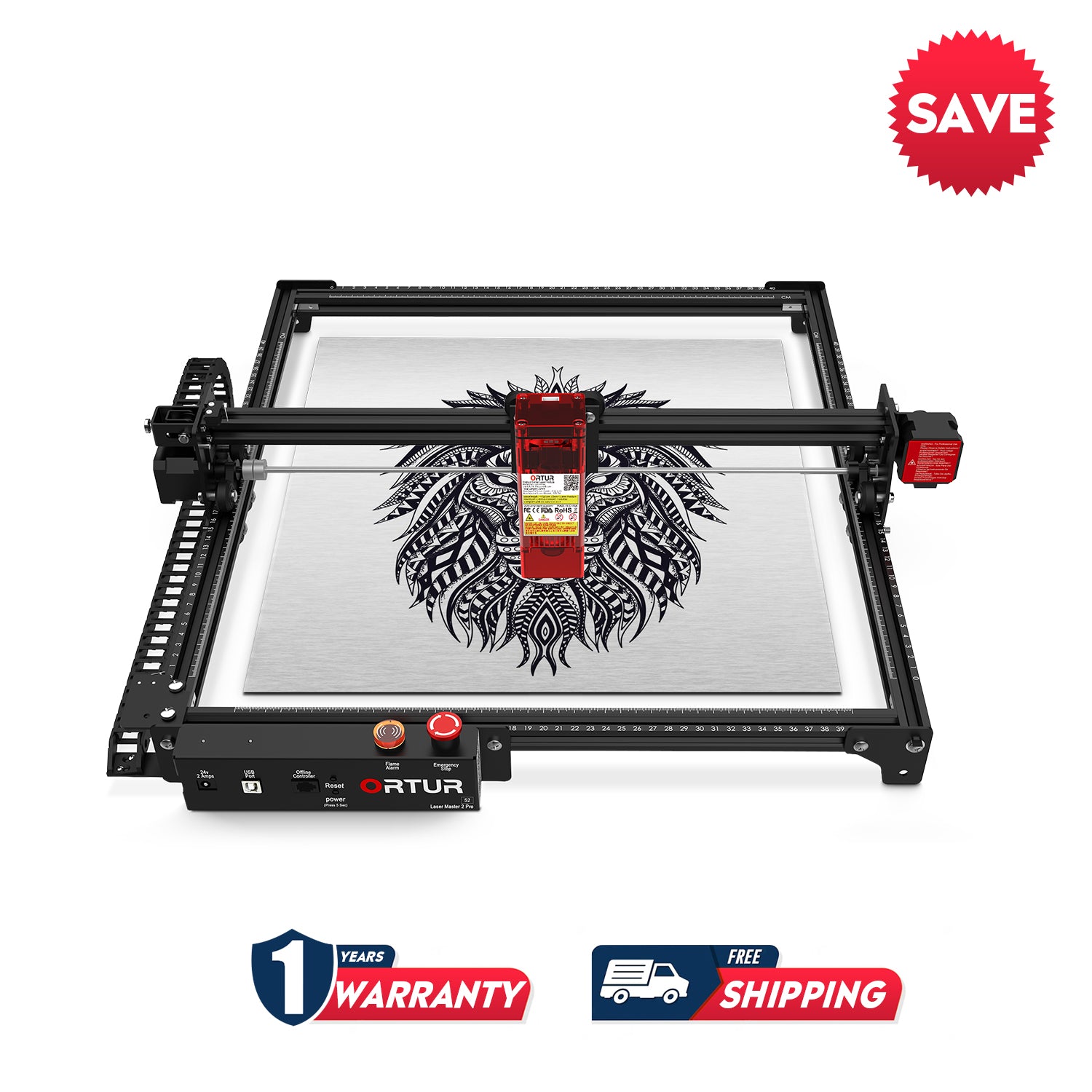 [Pre-owned]Ortur LM2 Pro S2 Laser Engraving & Cutting