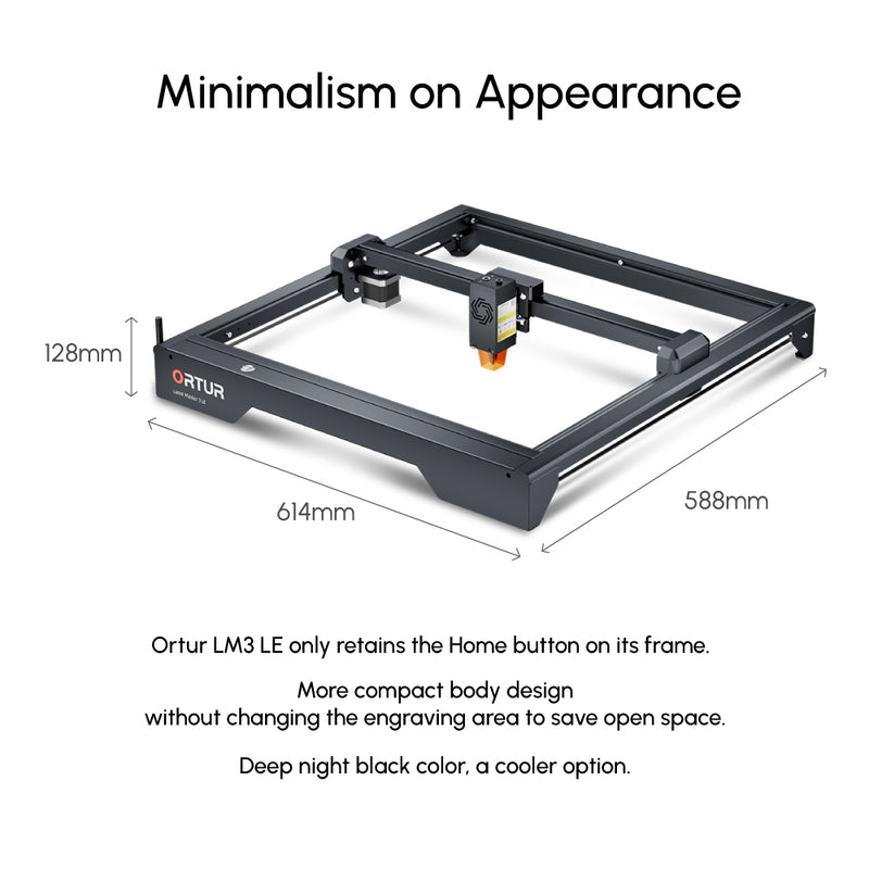 Ortur LM3 LE Laser Engraving & Cutting Machine 15,000mm/min (10W/5W)
